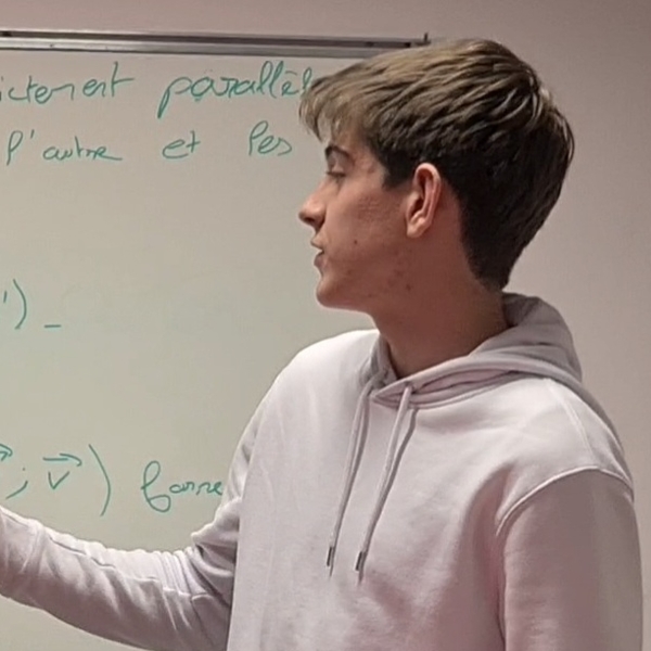 Baptiste - Prof de maths à Rennes - 22€/h